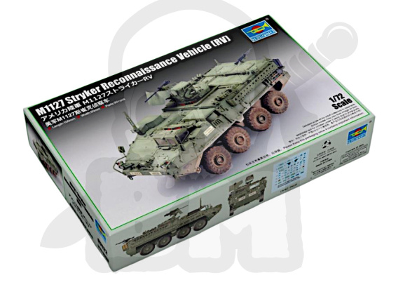 Battle-Models > Trumpeter 07422 M1127 Stryker Reconnaissance Vehicle 1:72
